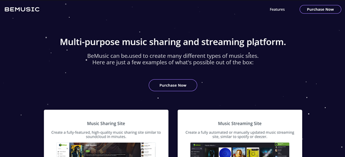 【PHP Scripts 程式腳本】BeMusic v3.0.6 - 音樂.串流媒體引擎（SaaS 模式–可以通過內建的進階訂閱系統賺錢） - 【總教頭】網路秘技密訓基地